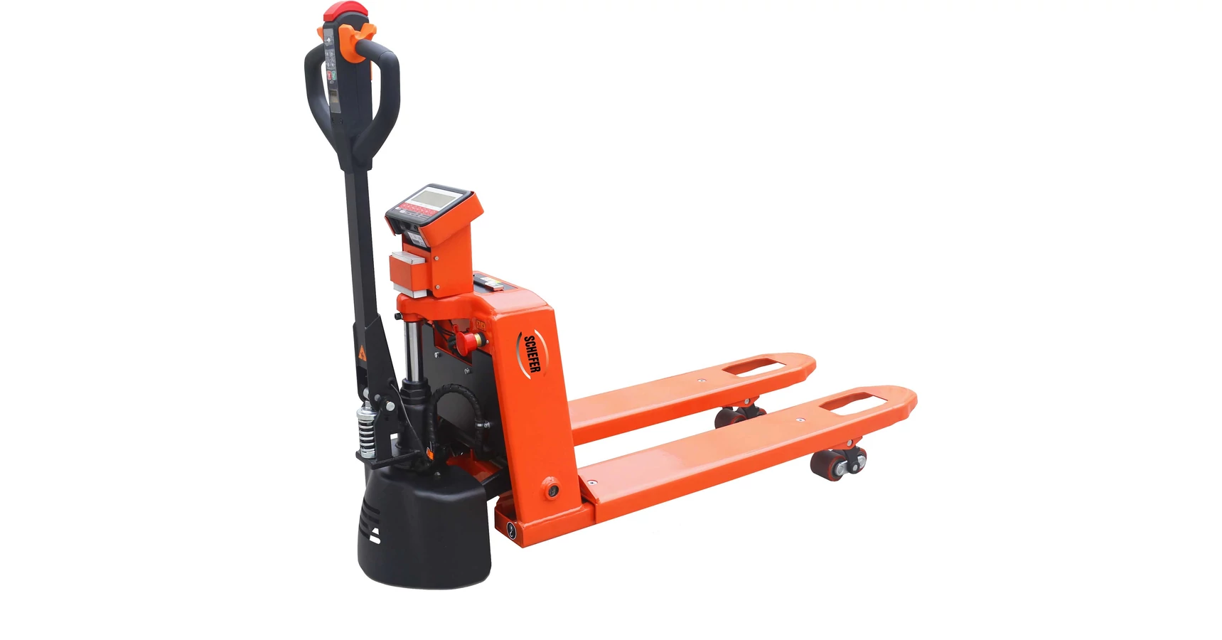 Elektromos mérleges raklapemelő – Targonca Webáruház