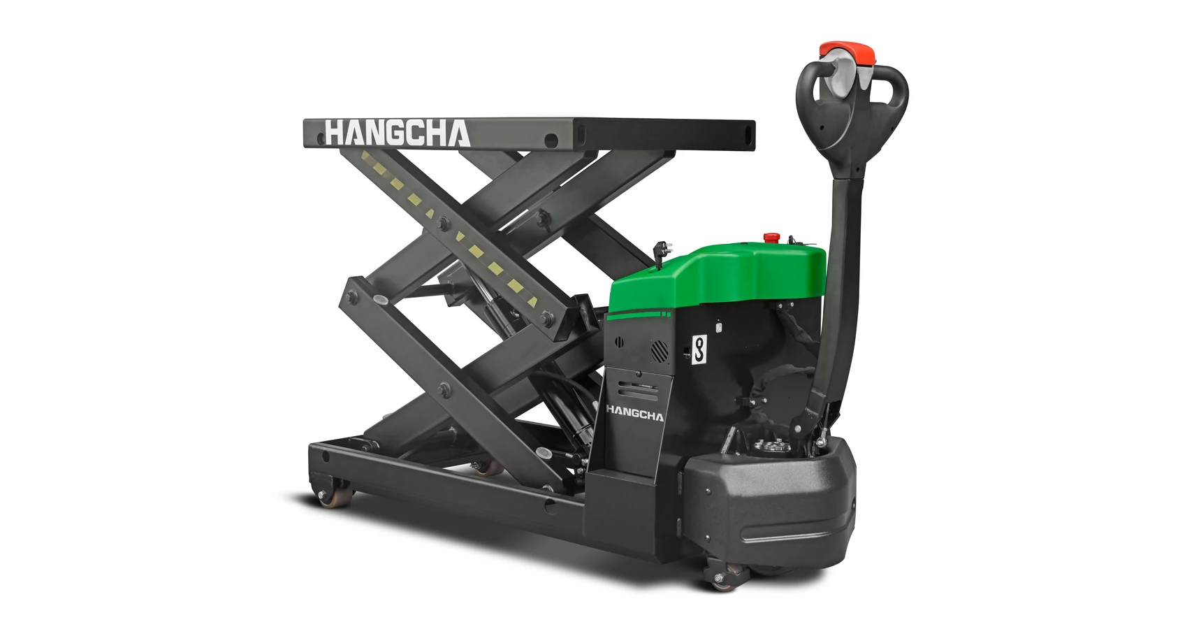 Hangcha önjáró elektrohidraulikus ollós emelőasztal 2 tonna ...