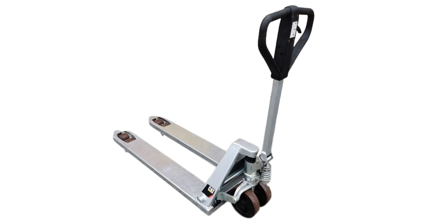 CATERPILLAR 2,5 tonnás galvanizált PU dupla görgős kézi raklapemelő ...
