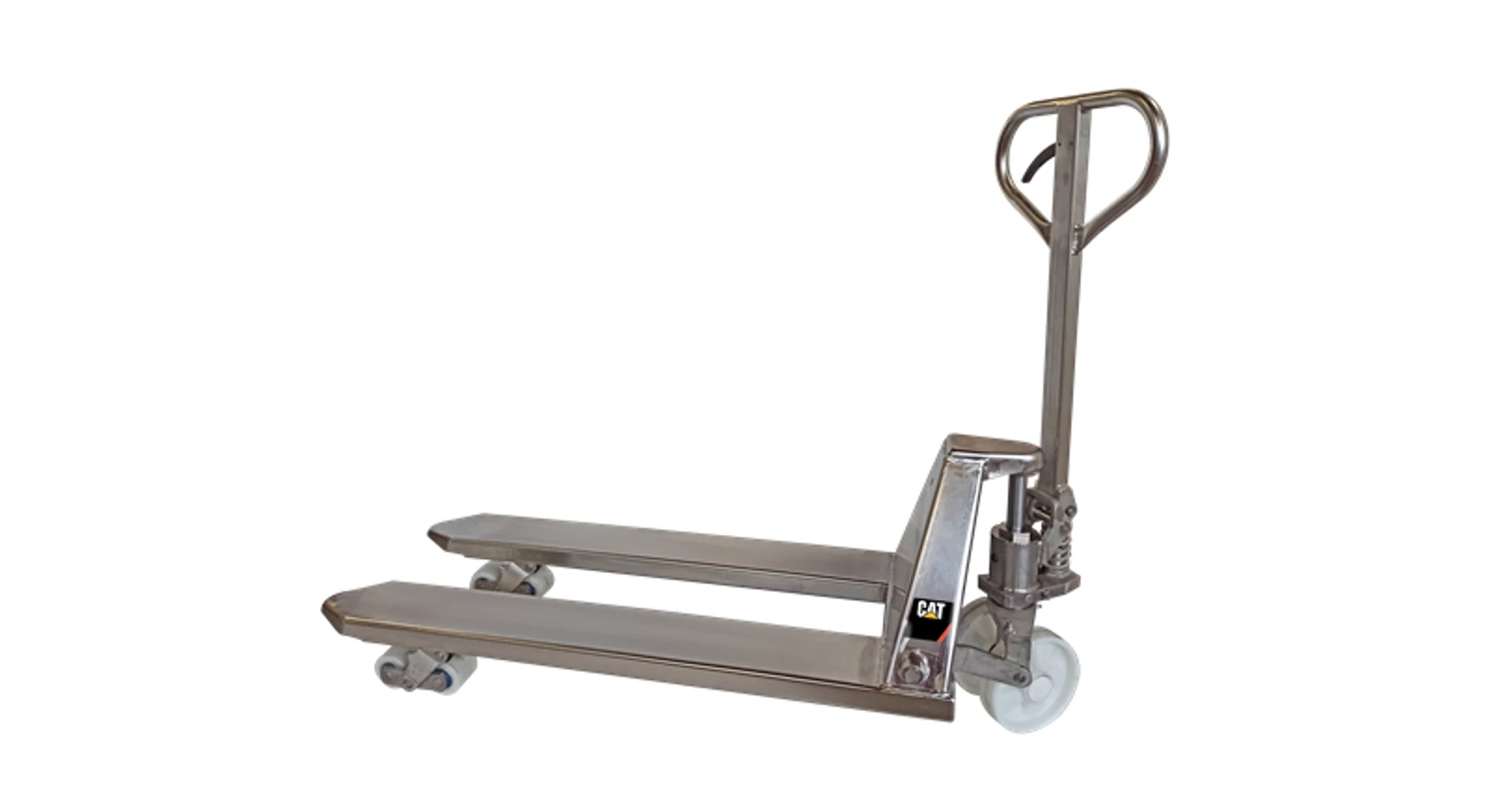 CATERPILLAR 2,2 tonnás rozsdamentes nylon dupla görgős kézi raklapemelő ...