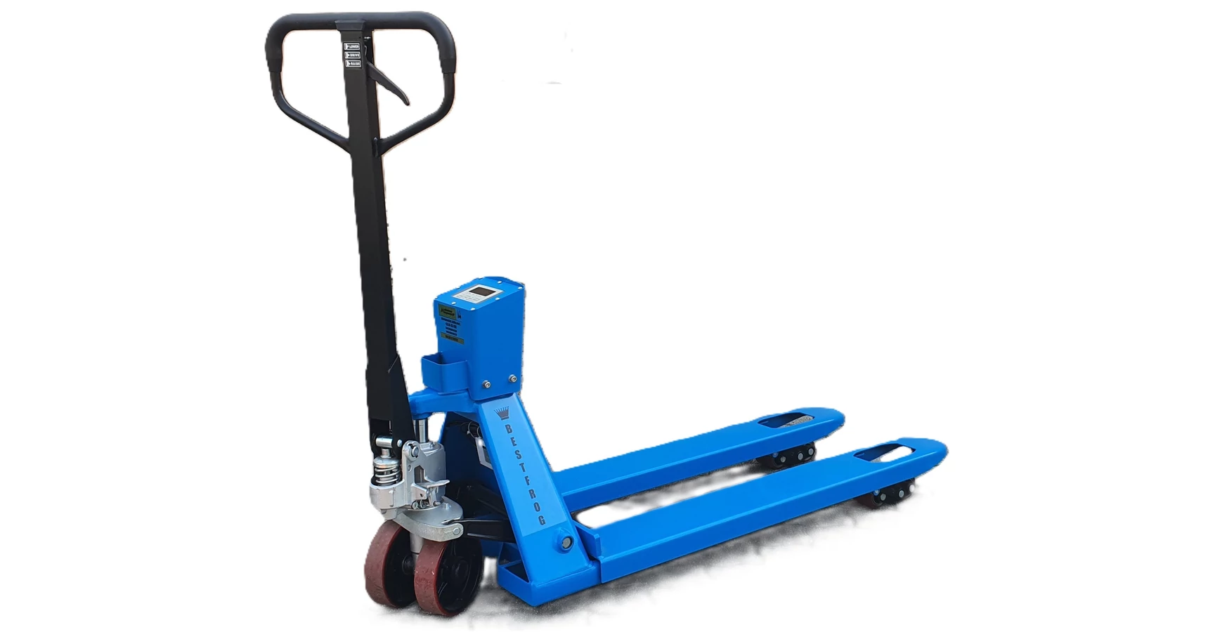 Hidraulikus kézi raklapemelő digitális mérleggel; INGYENES SZÁLLÍTÁSSAL ...