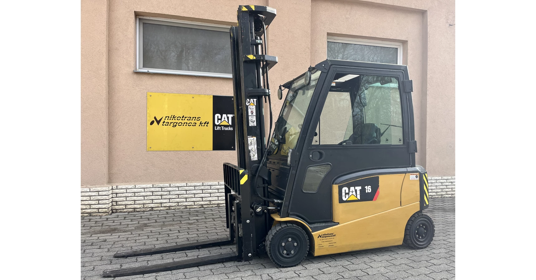 CATERPILLAR EP16PN-48E 1,6 tonna teherbírású elektromos homlokvillás ...